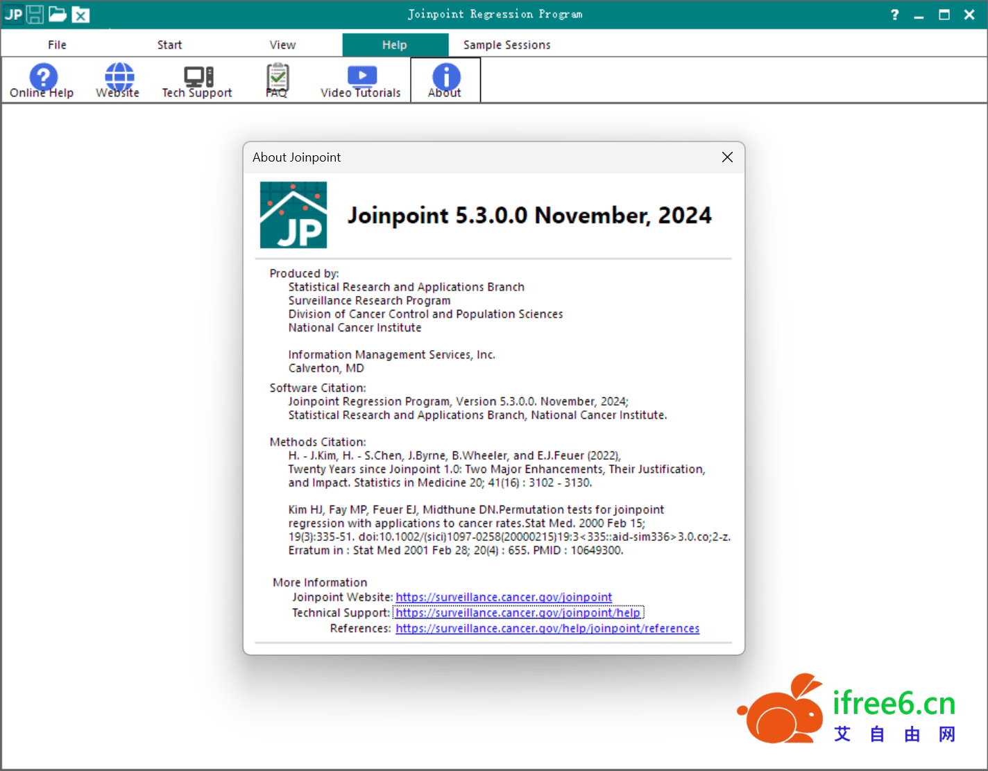 【电脑软件】Joinpoint—回归分析软件 | 艾自由网 | ifree6.cn